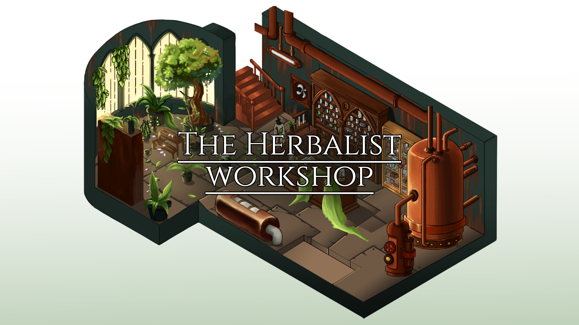 ArtStation - The Herbalist workshop