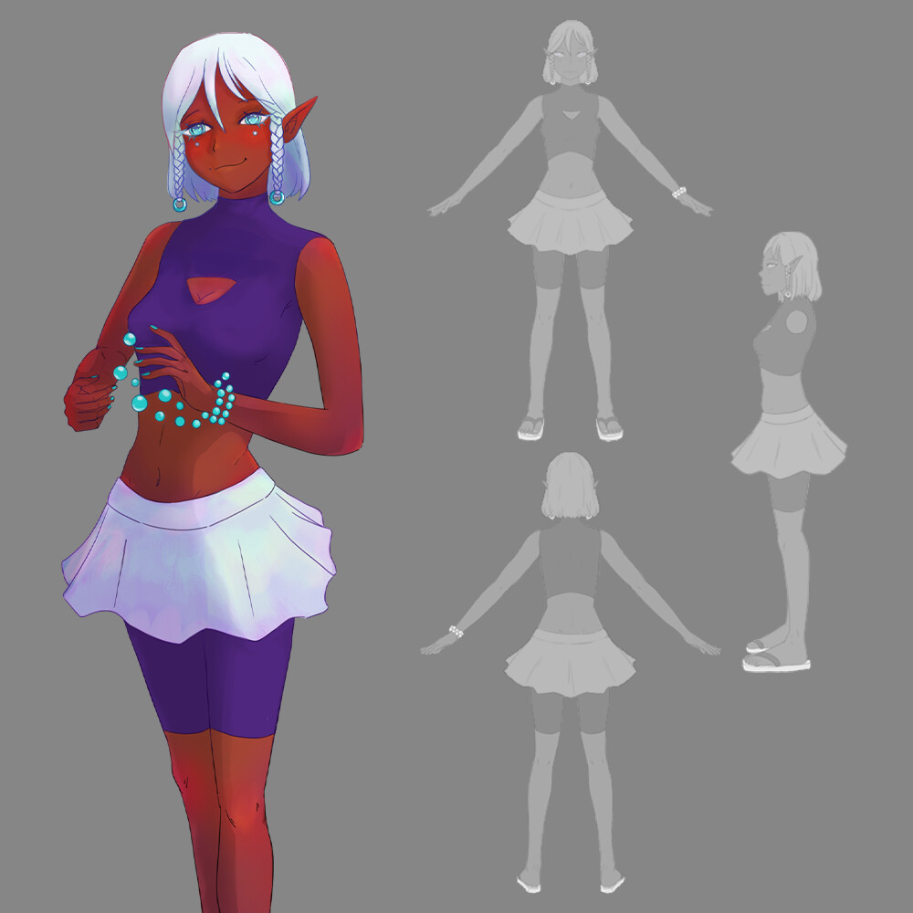 ArtStation - Elf OC concept