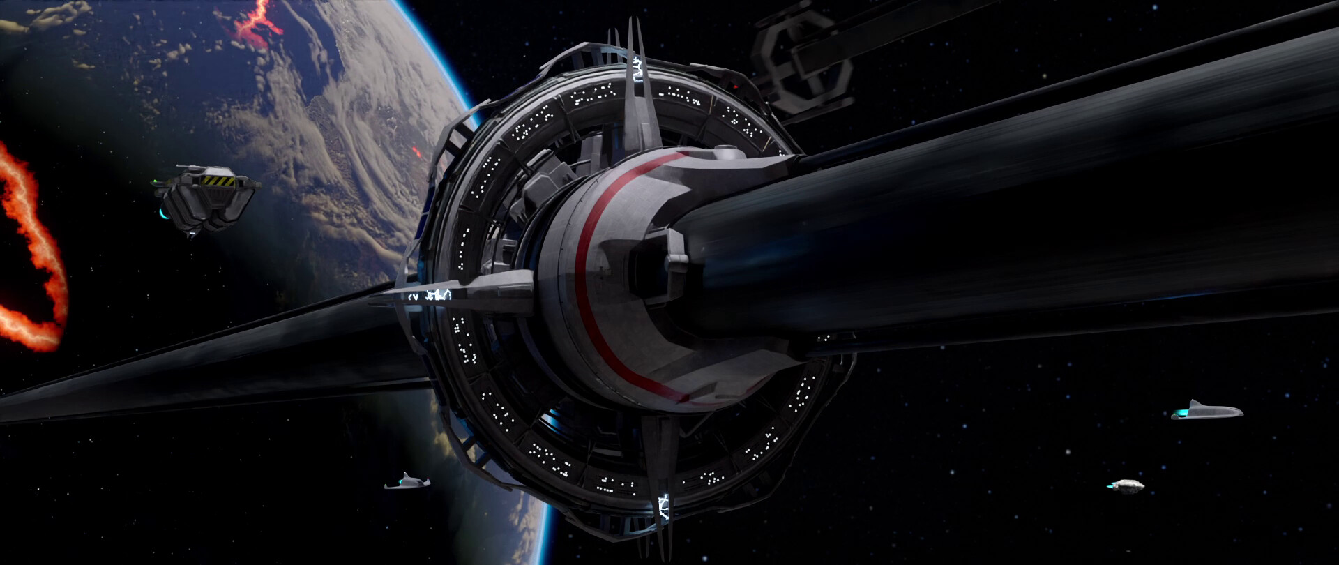 ArtStation - Space Elevator Escape (Endless Engine Challenge)