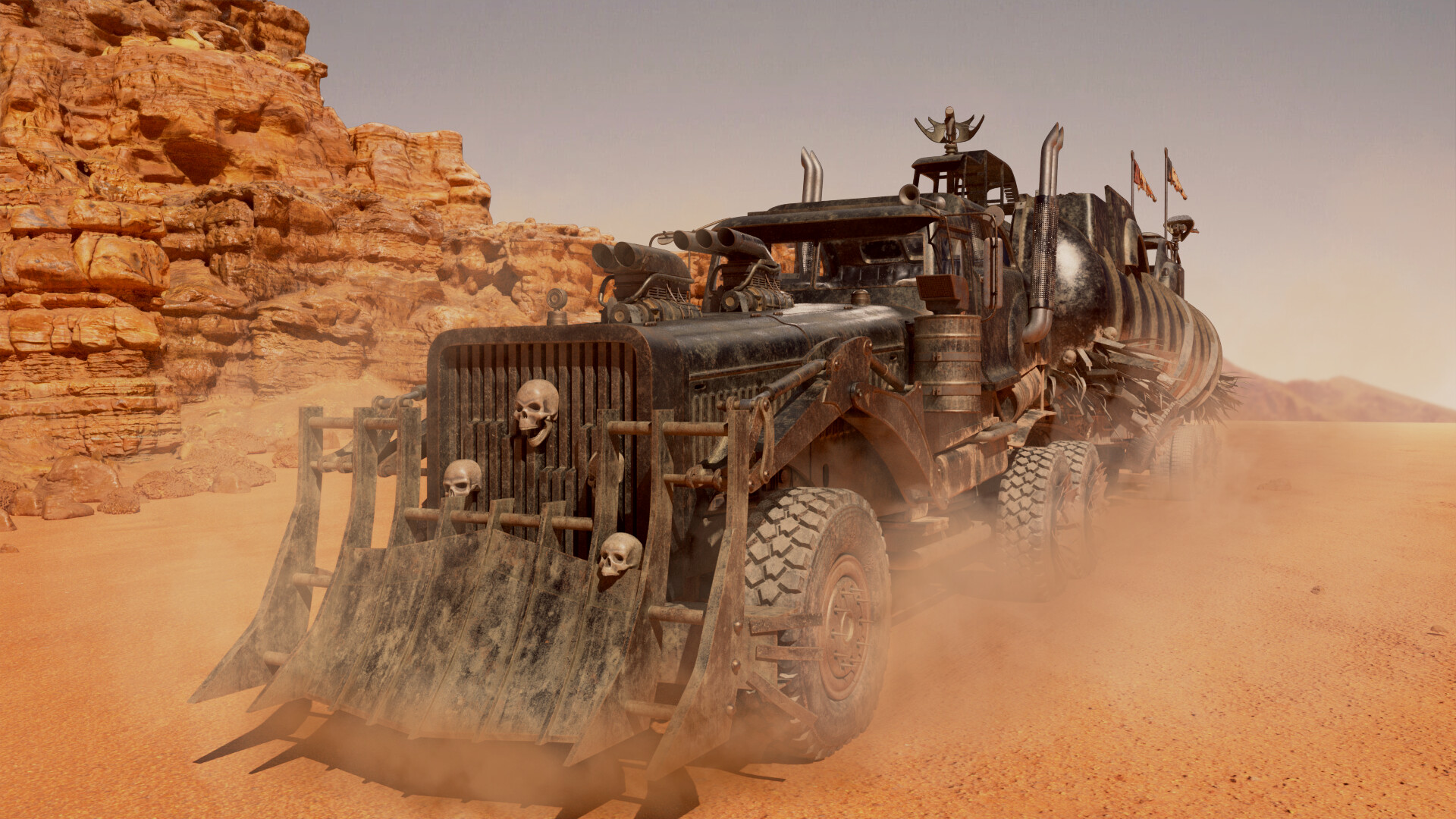 ArtStation - Madmax : The War Rig