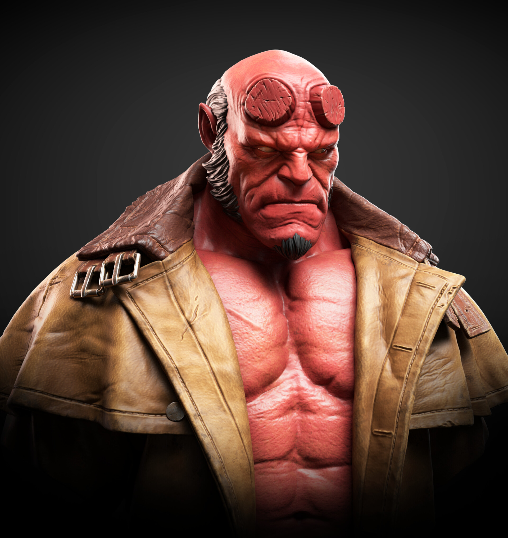 ArtStation - Hellboy Fanart