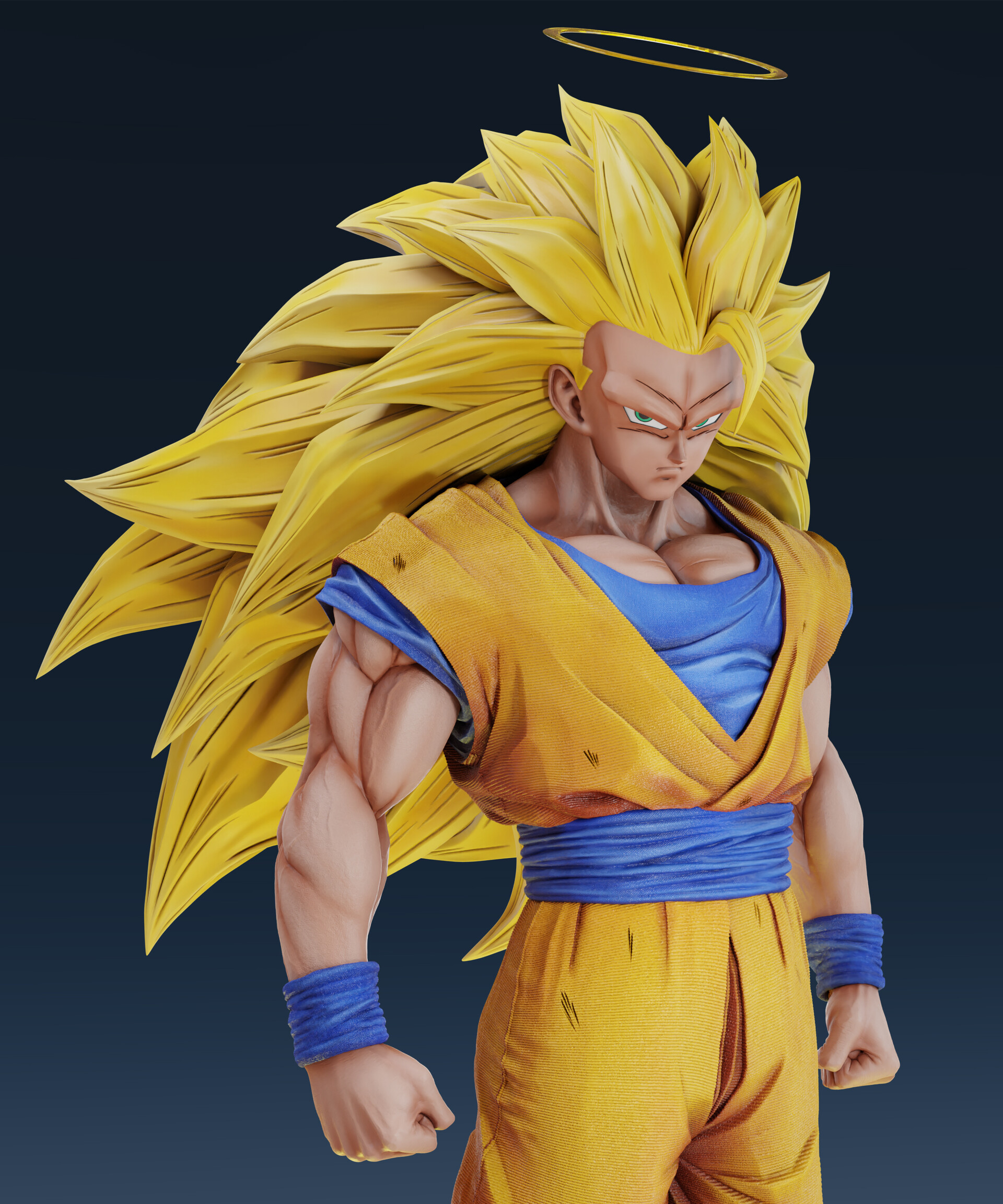 ArtStation - SON GOKU SSJ3