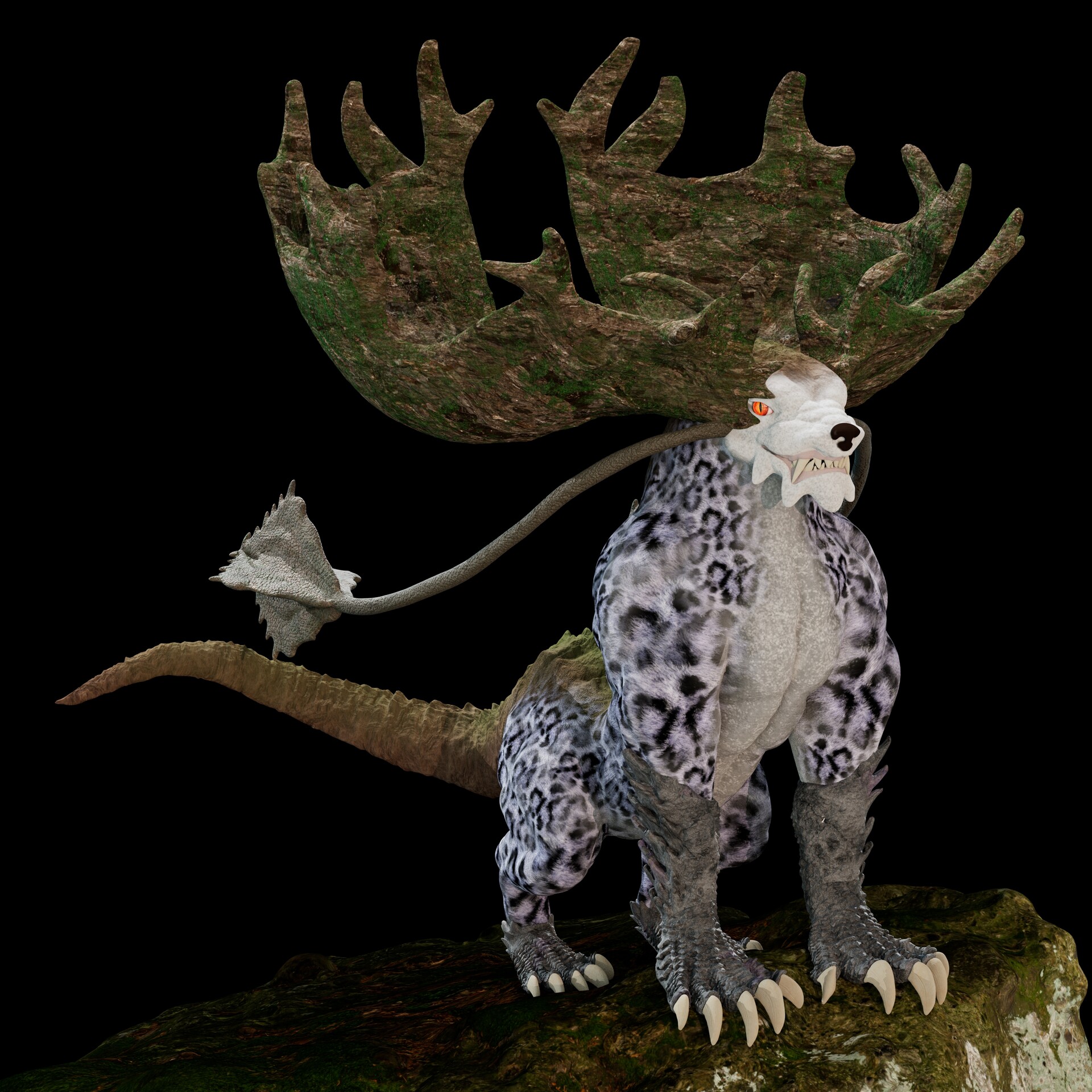 ArtStation - Mitical creature of nature