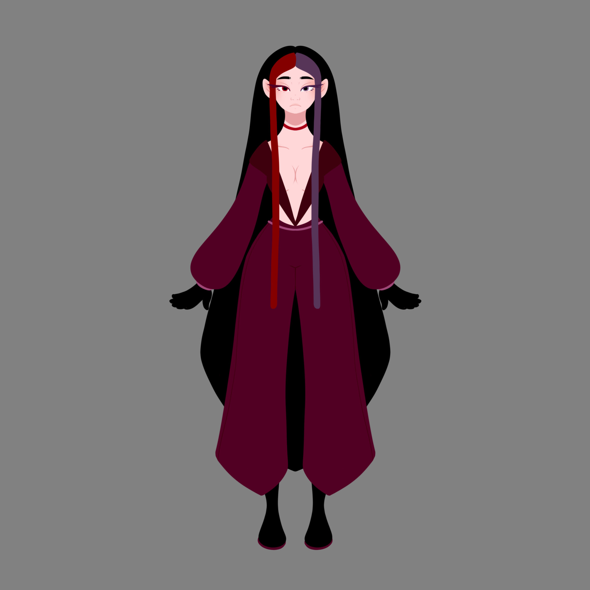 ArtStation - Scarlet Character Design (Personal Project)