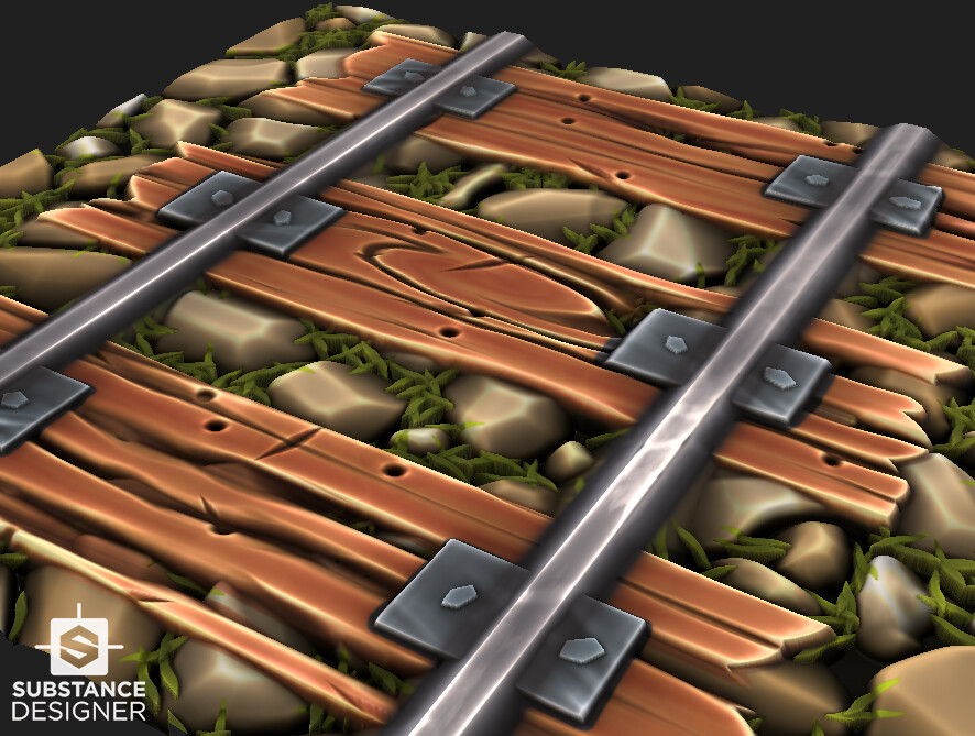 ArtStation - Rail_Track
