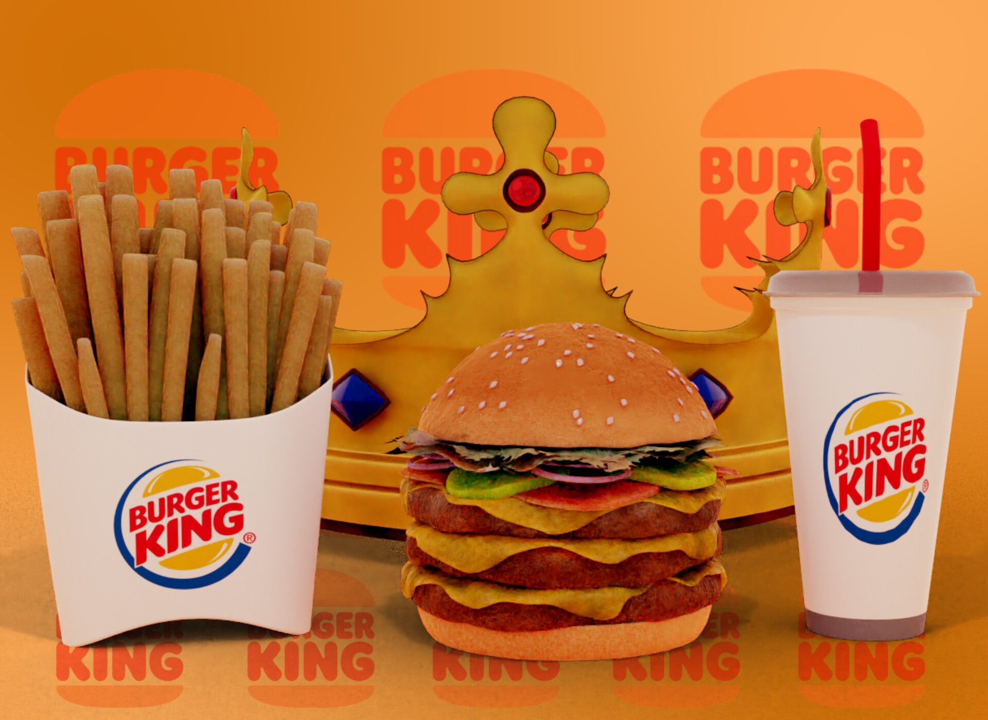 ArtStation - Burger King - Motion Desing