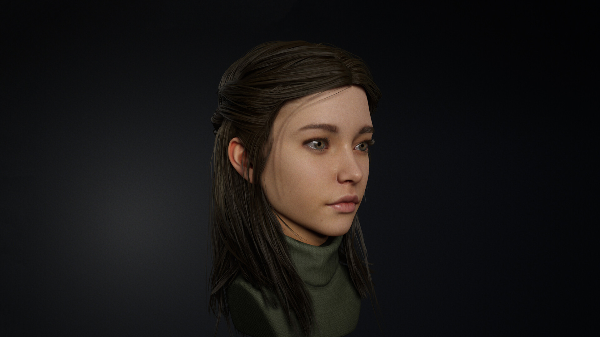 ArtStation - Head model practice for girls