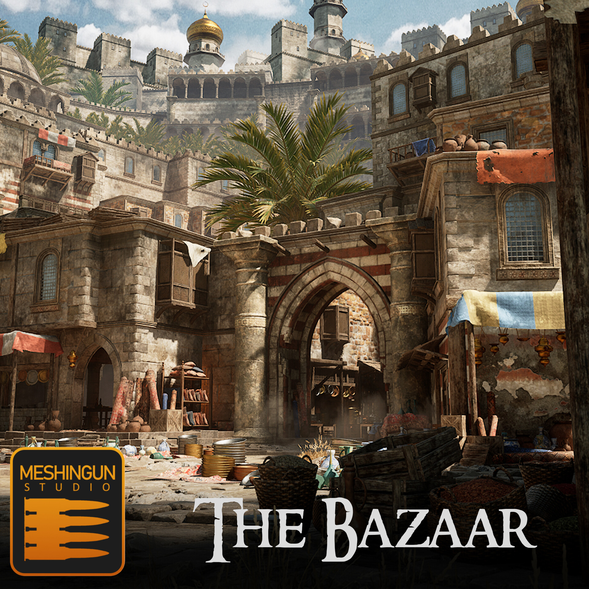 ArtStation - The Bazaar UE4 UE5