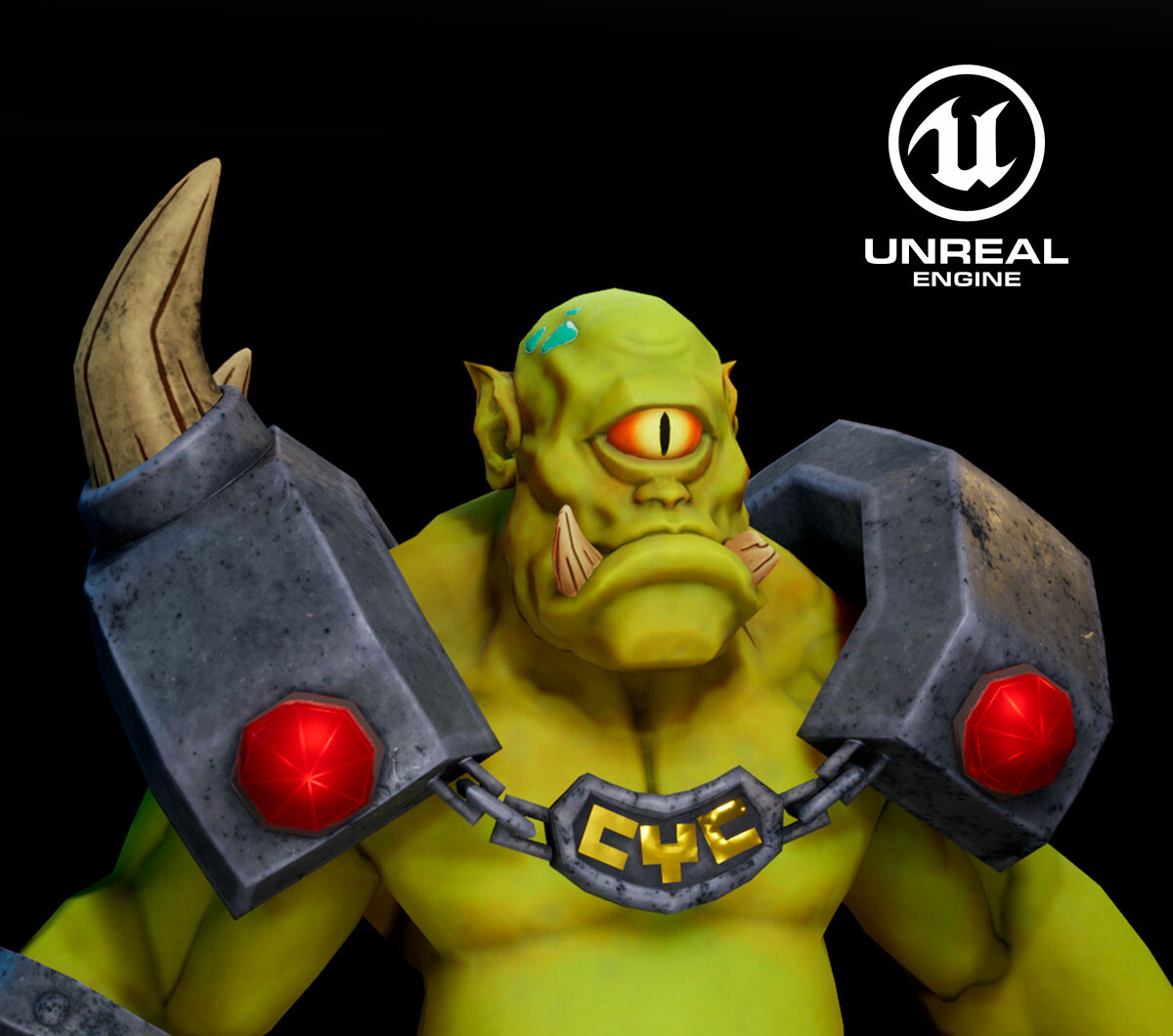 ArtStation - Cyclops - Game Ready - Personal Project