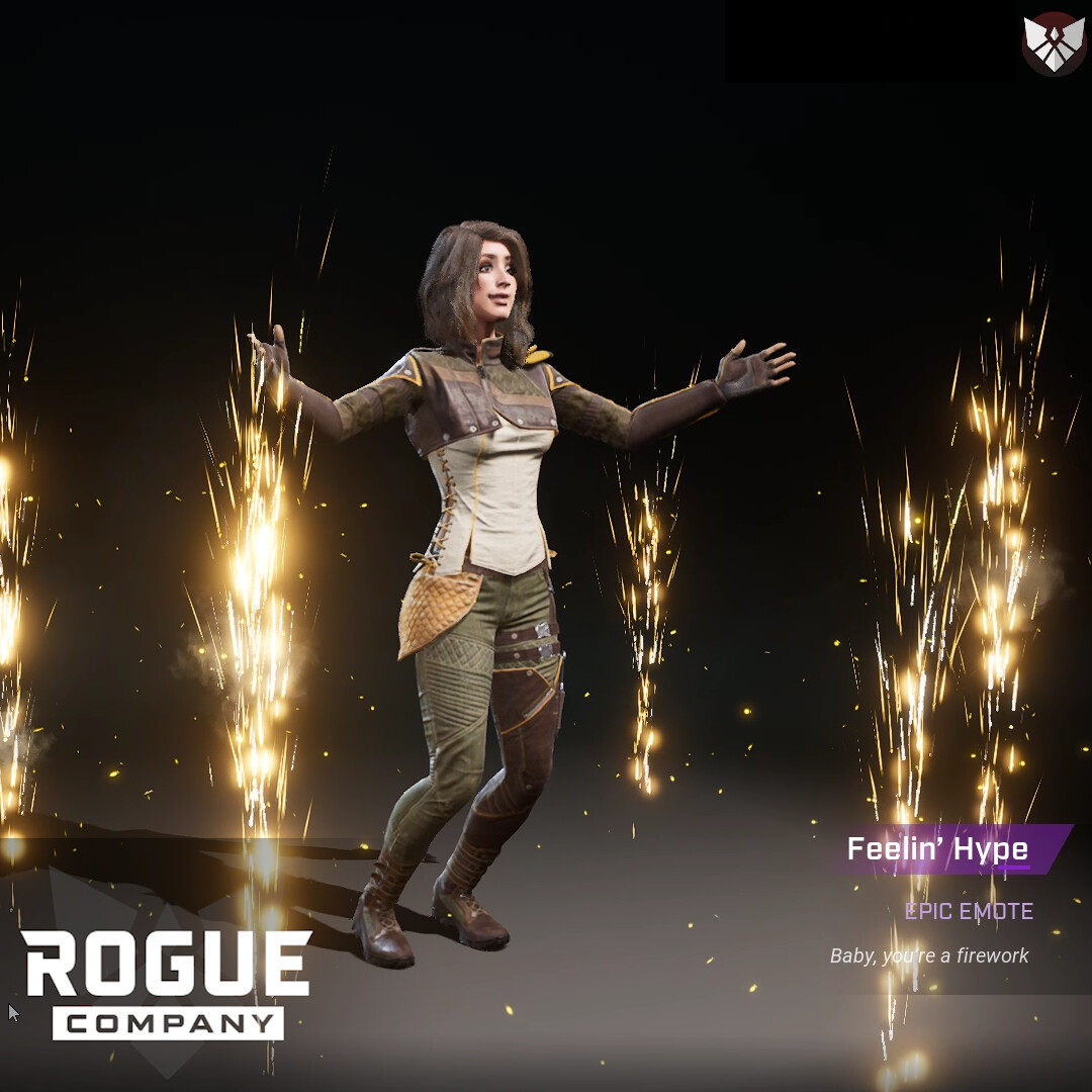 ArtStation - EMOTE VFX - ROGUE COMPANY