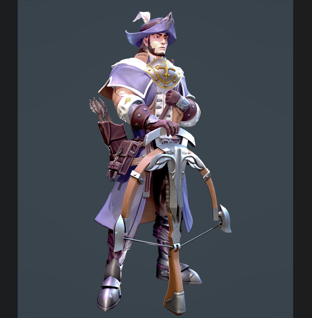 ArtStation - CROSSBOWMAN. Game-Ready model.