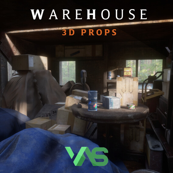 ArtStation - Warehouse Props