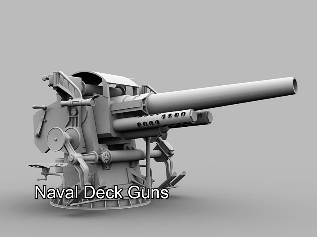 Barbu Gabriel - Deck guns