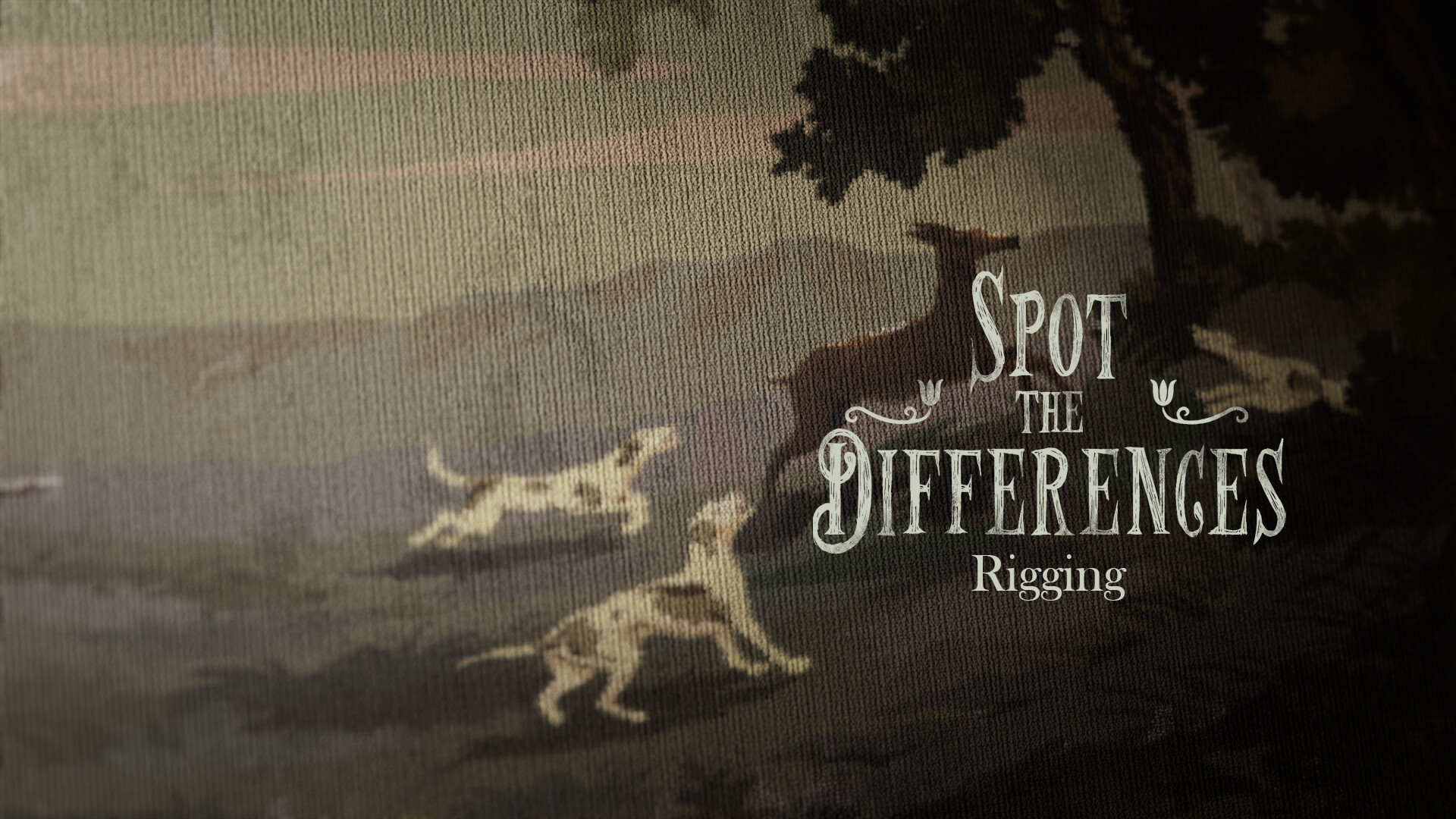 ArtStation - SPOT THE DIFFERENCES - Rigging