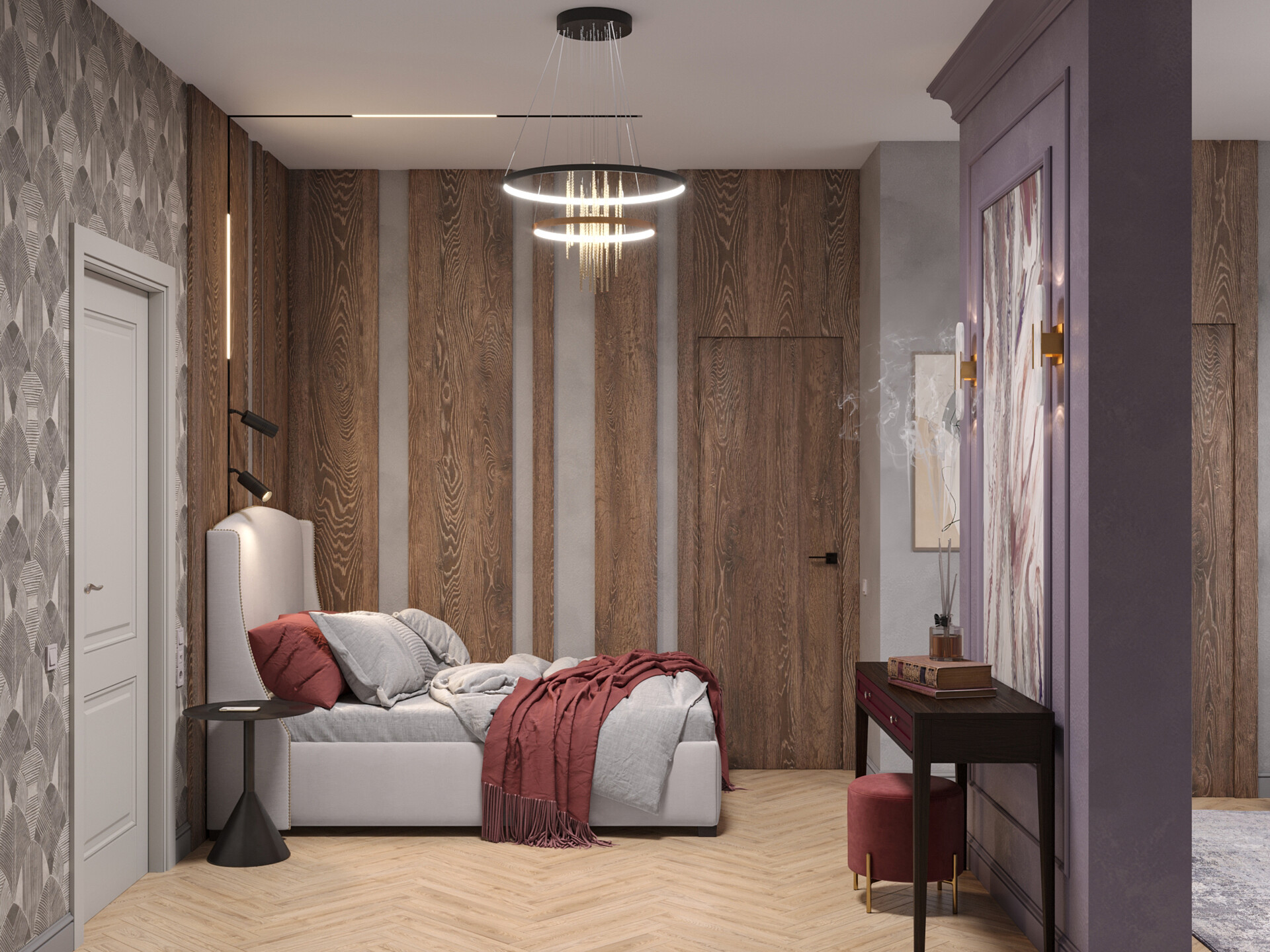 ArtStation - Bedroom for a man