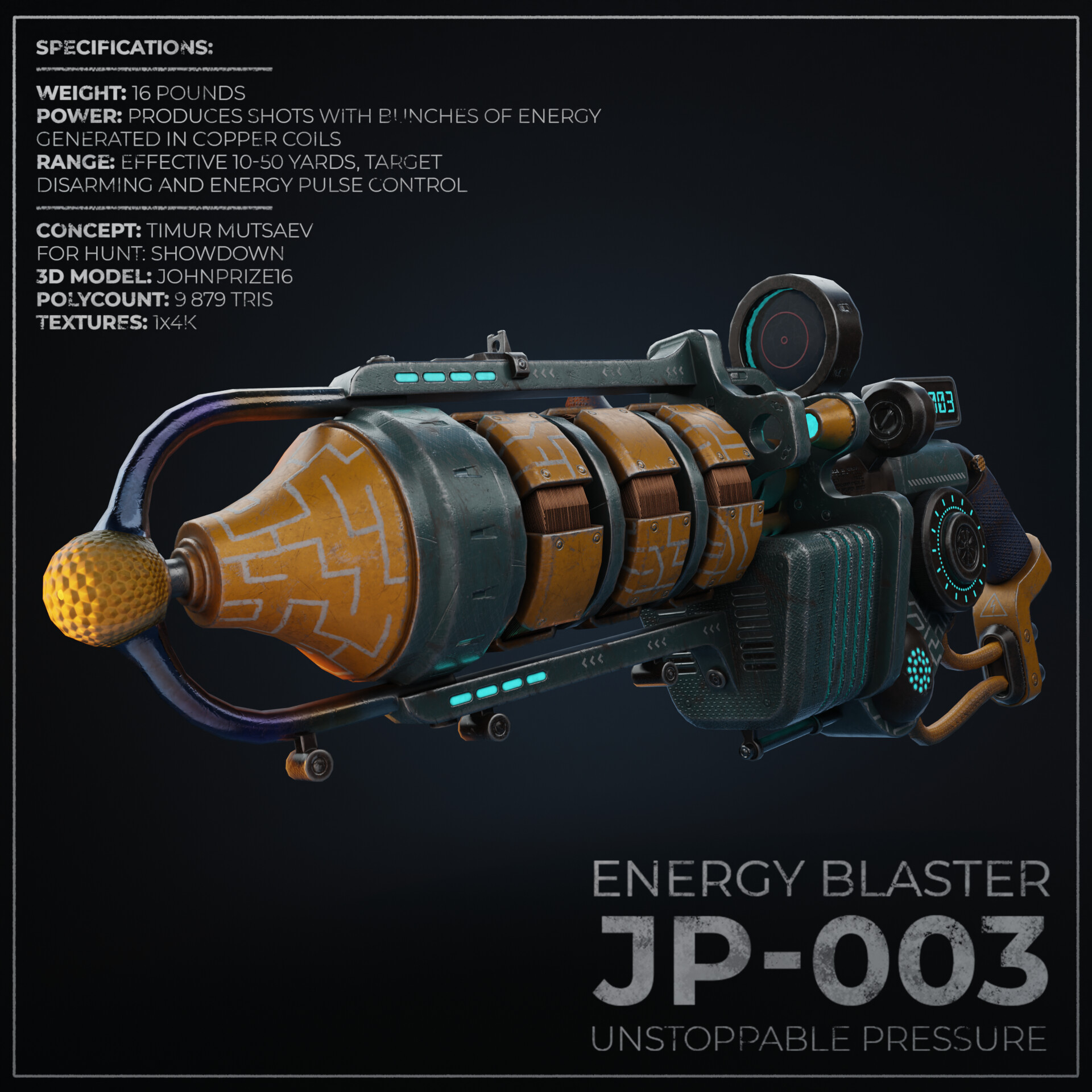 ArtStation - Energy Blaster