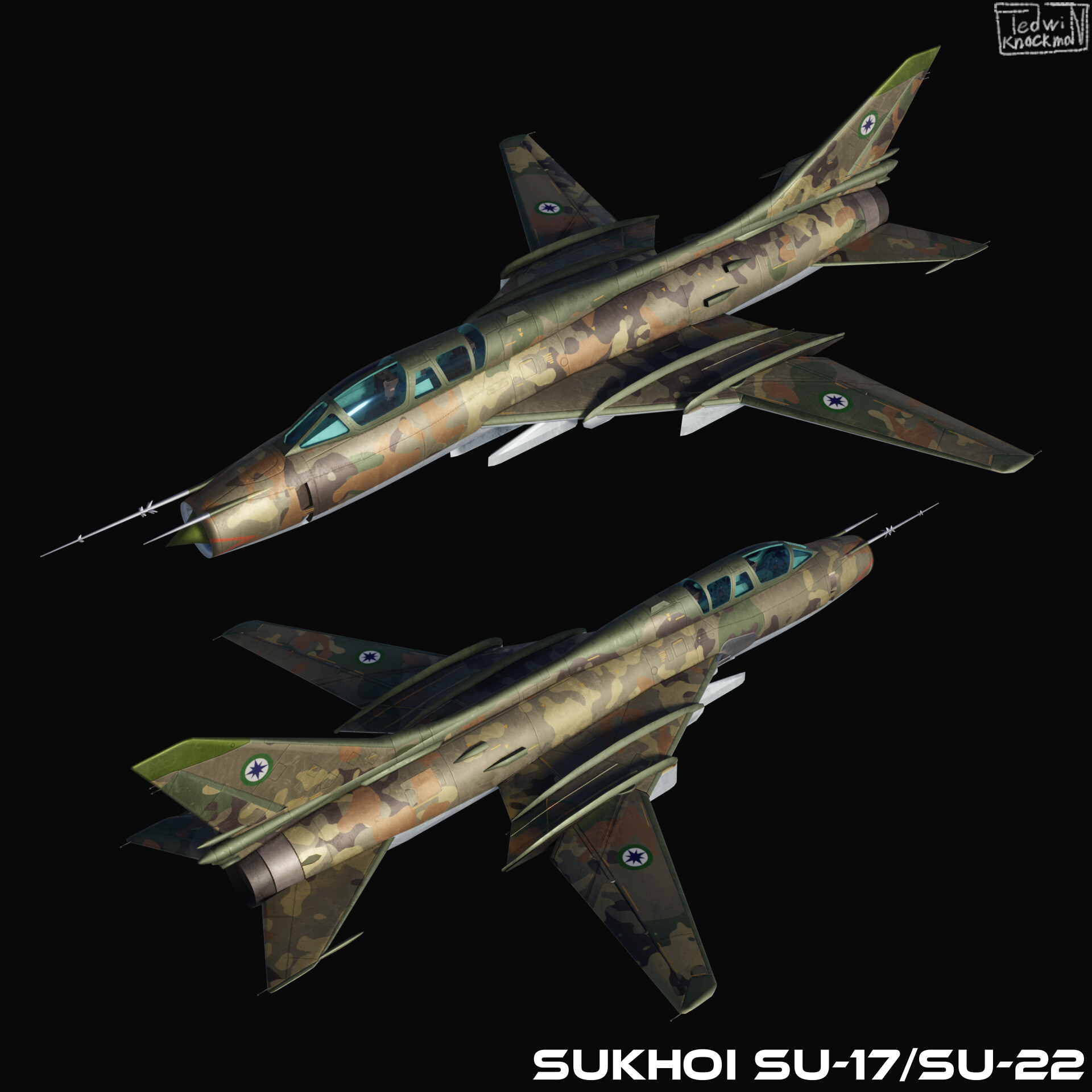 ArtStation - Sukhoi Su-17/Su-22