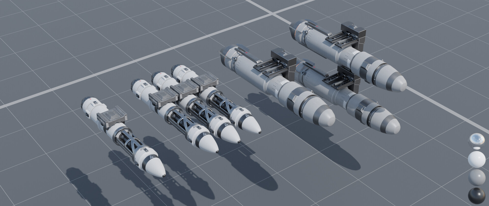 ArtStation - Star fighter missiles