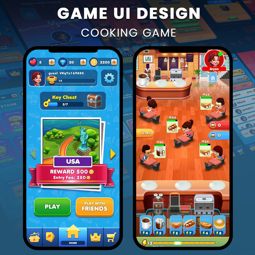 ArtStation - Cooking GUI