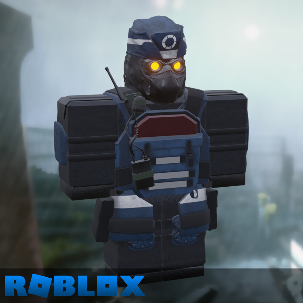 ArtStation - ROBLOX SECURTY TROOPER