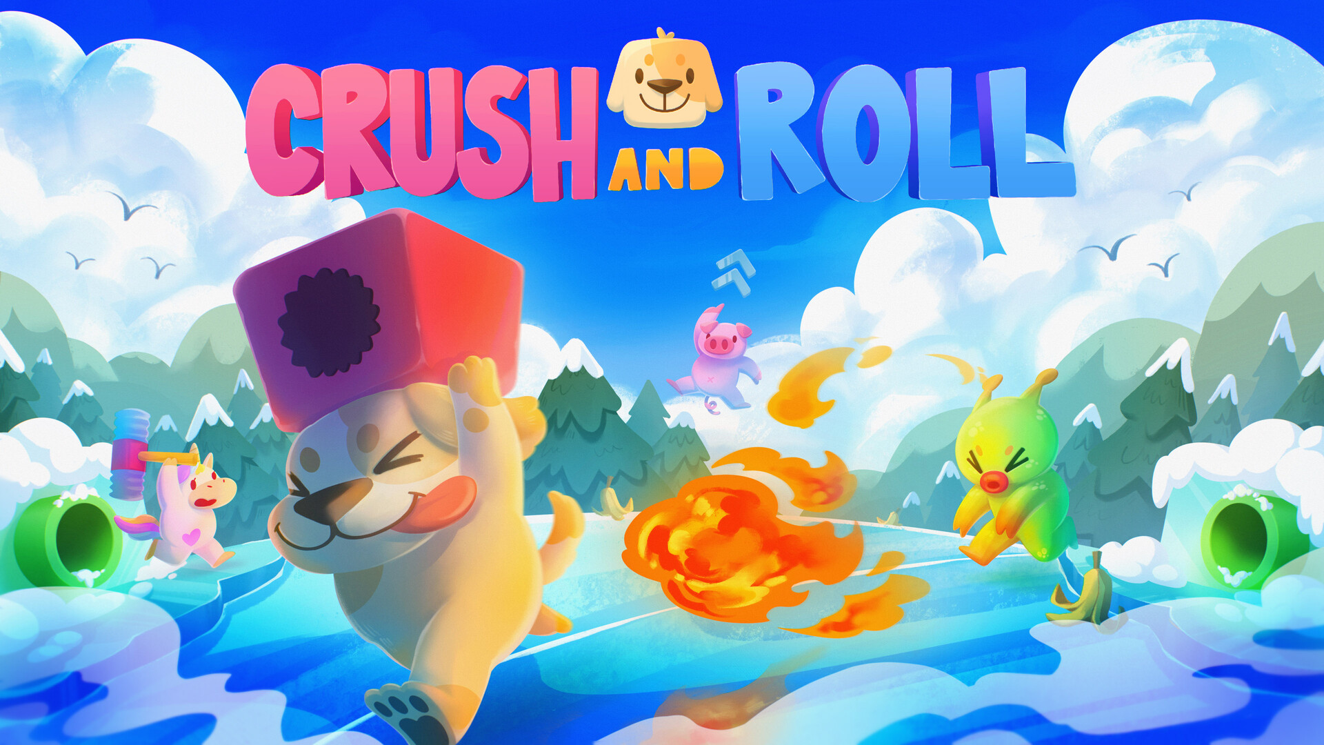 ArtStation - Crush and Roll