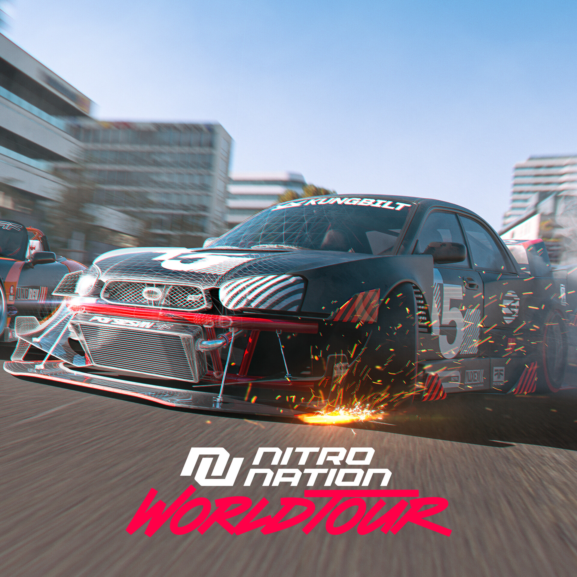 ArtStation - Nitro Nation Subaru STI body kit and livery concept