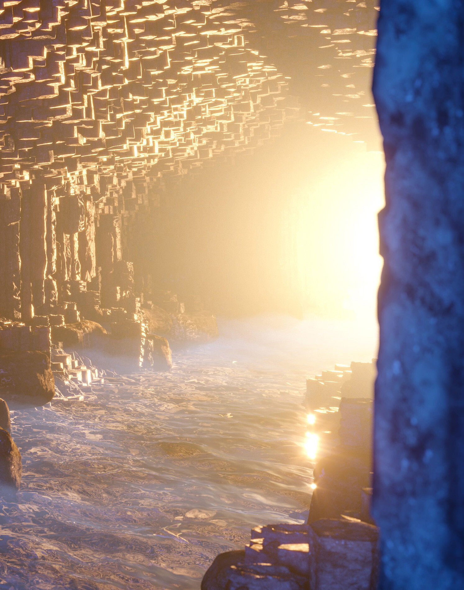 ArtStation - Cave - Basalt