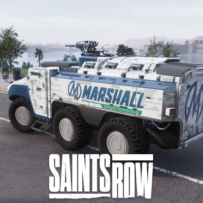 ArtStation - Saints Row Vehicle | MDI-525C