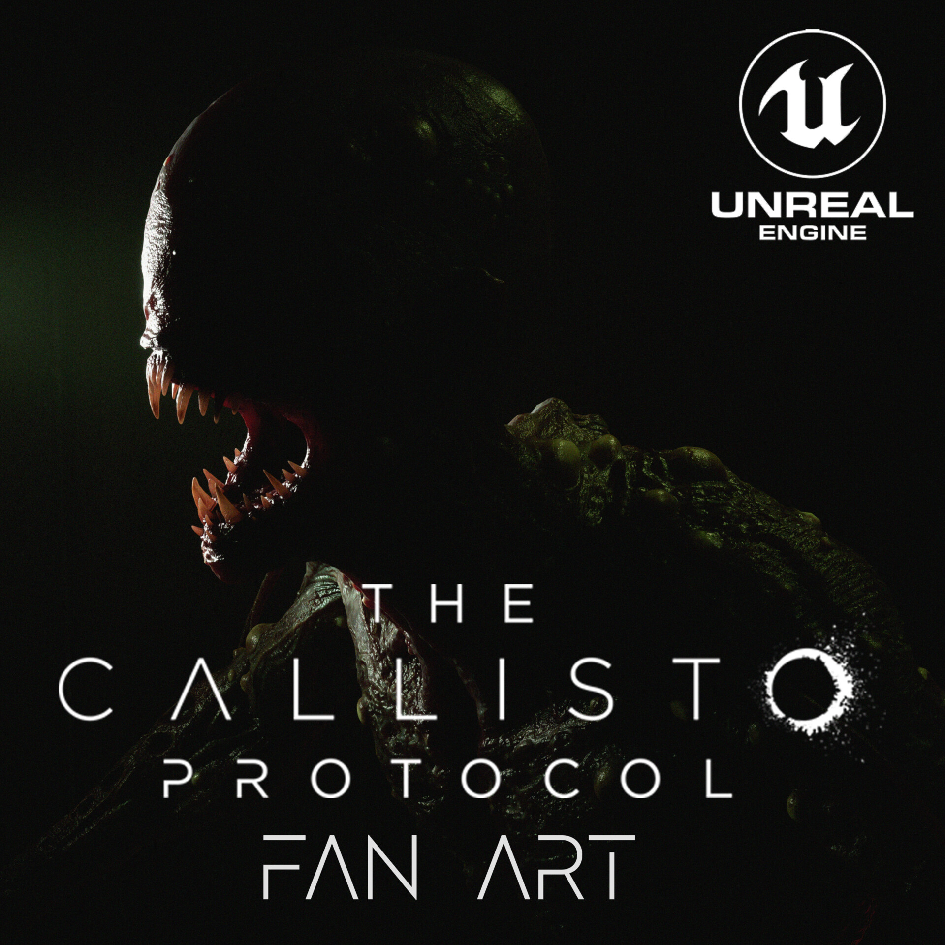 ArtStation - The Callisto Protocol Fan art - Real-Time Creature UE5
