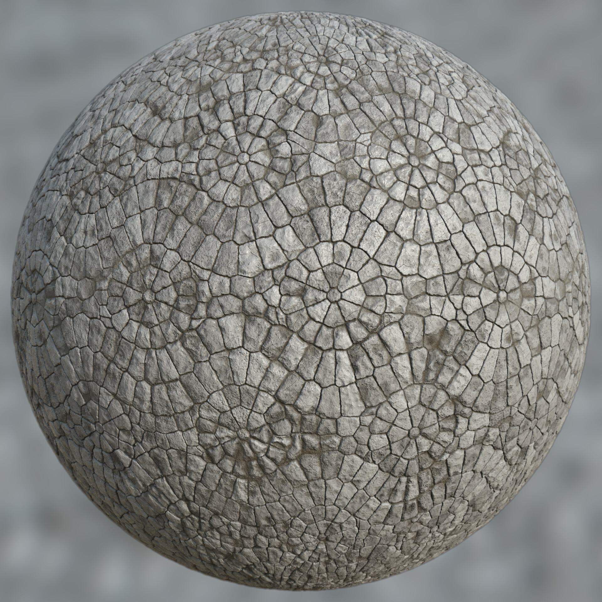 ArtStation - Stone tiles pathway