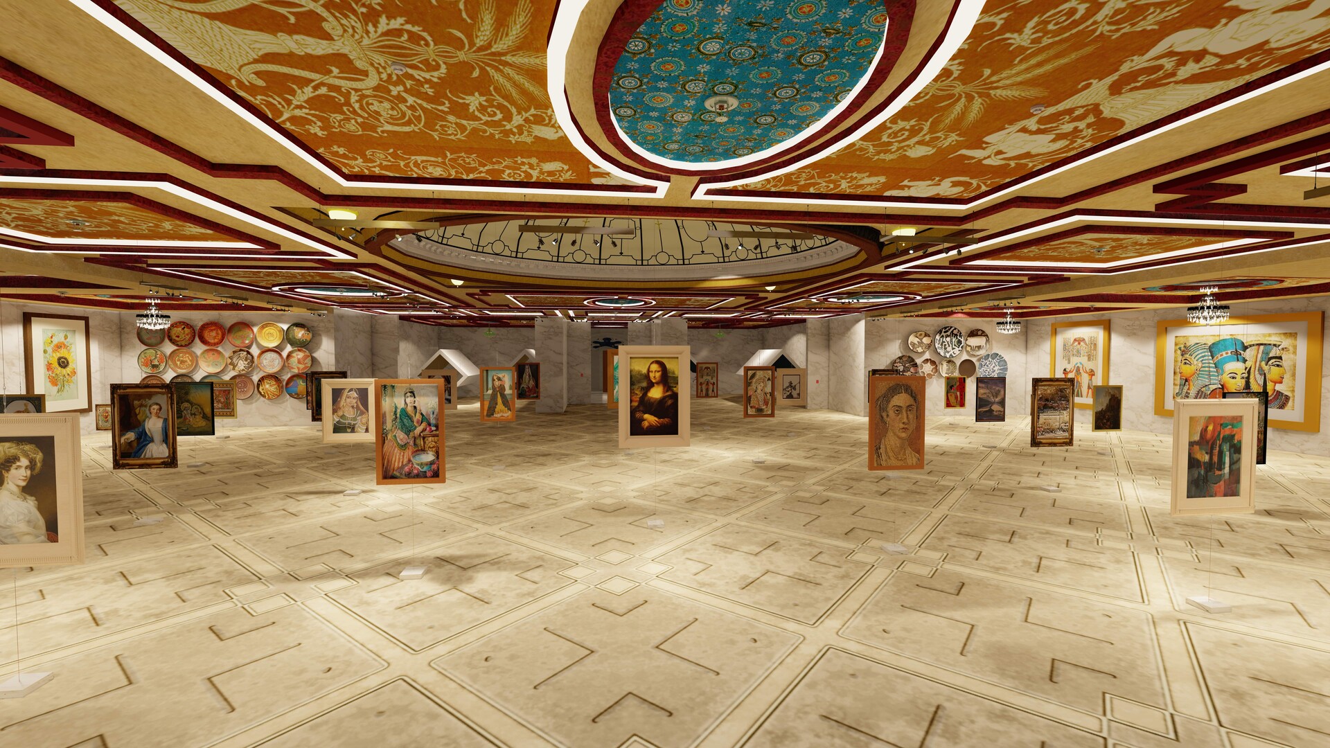 ArtStation - Museum Design ( Photoframe ).