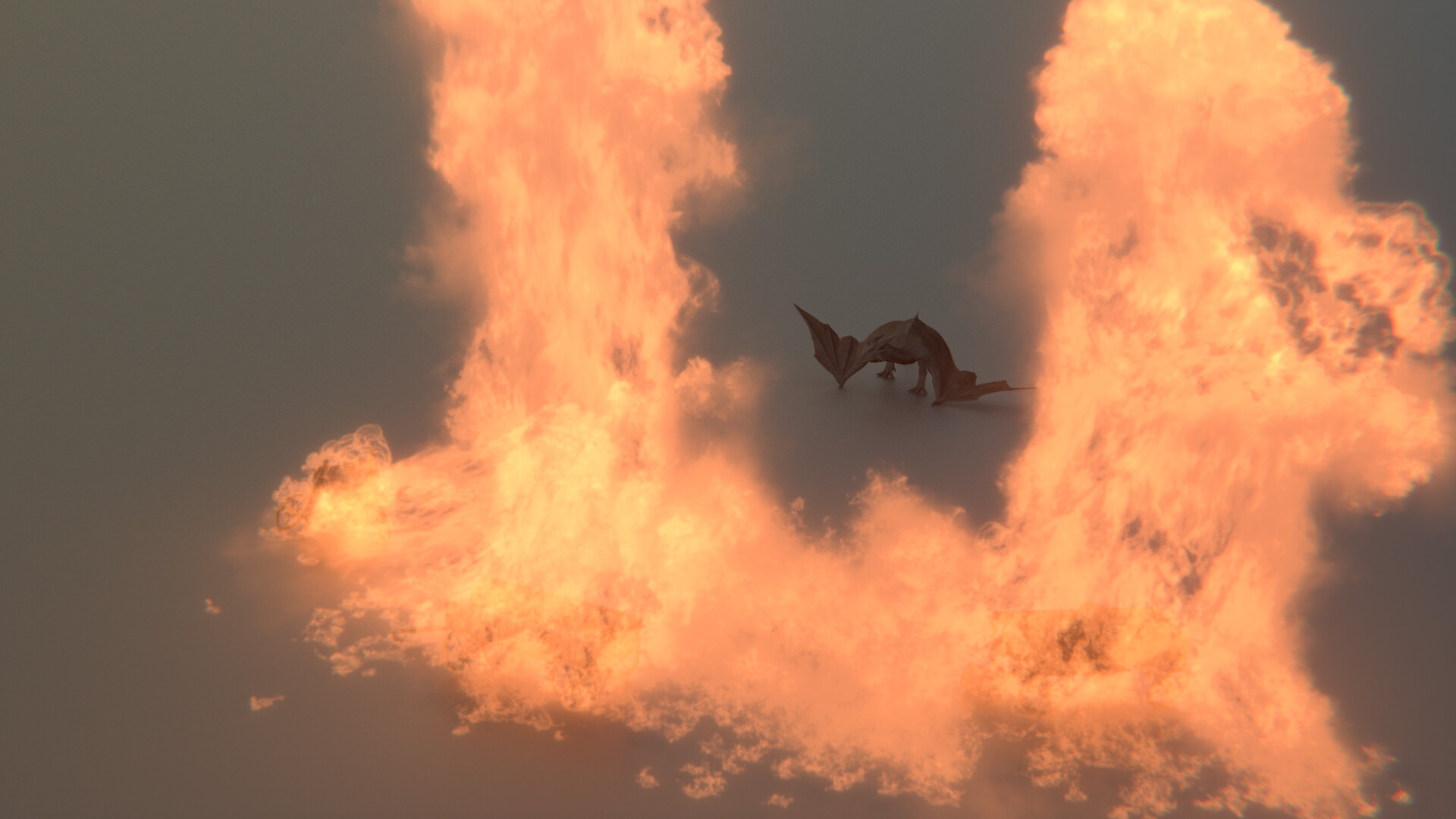 ArtStation - Wyvern Flame