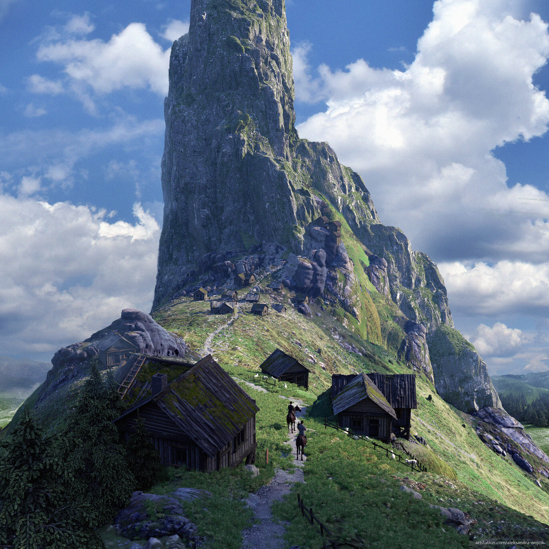 ArtStation - enviro practise