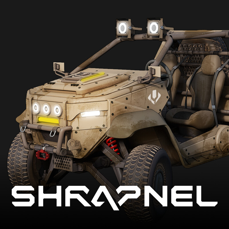 ArtStation - Vehicles (Shrapnel)