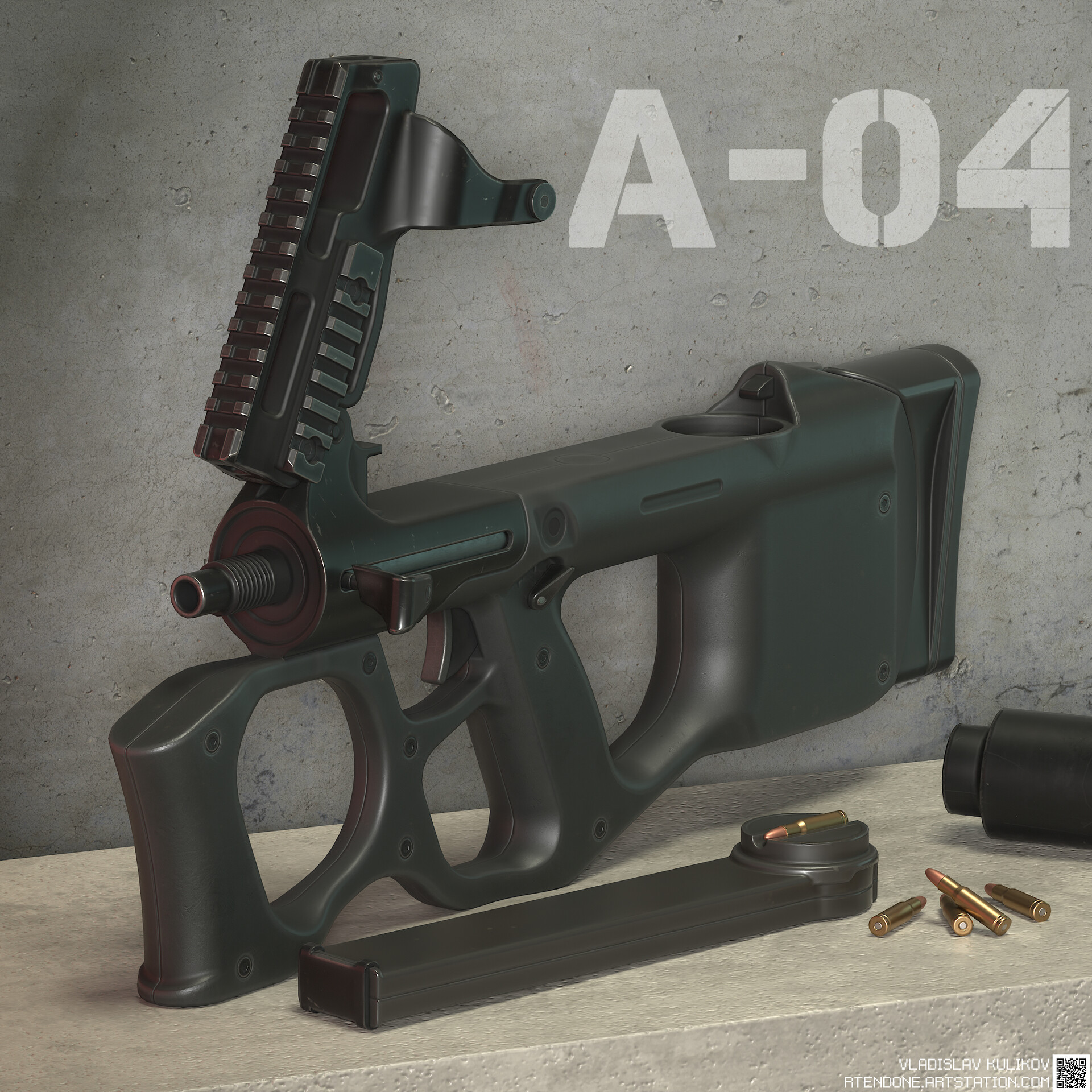 ArtStation - smg a-04