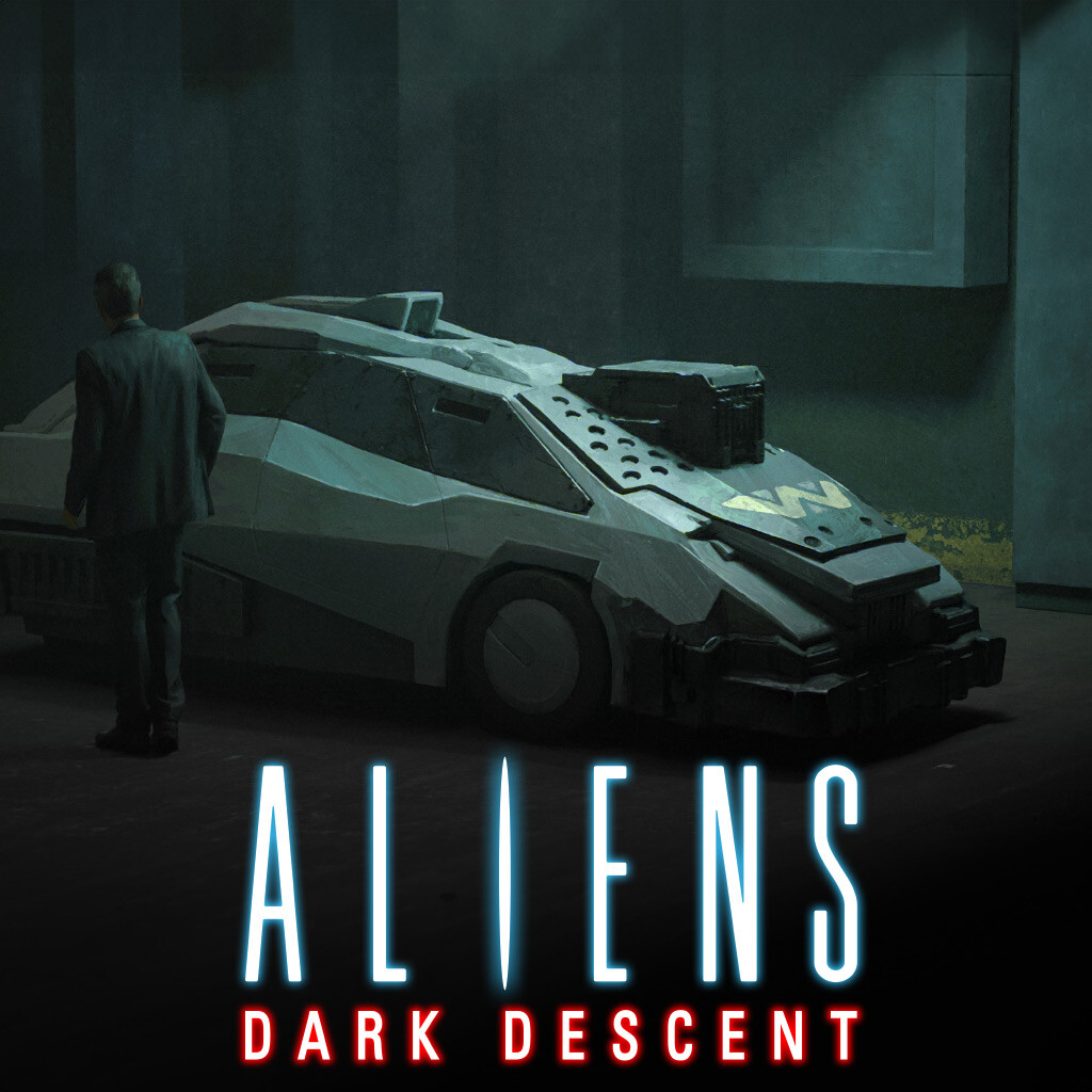 ArtStation - Aliens: Dark Descent. Meridian civilian car concepts