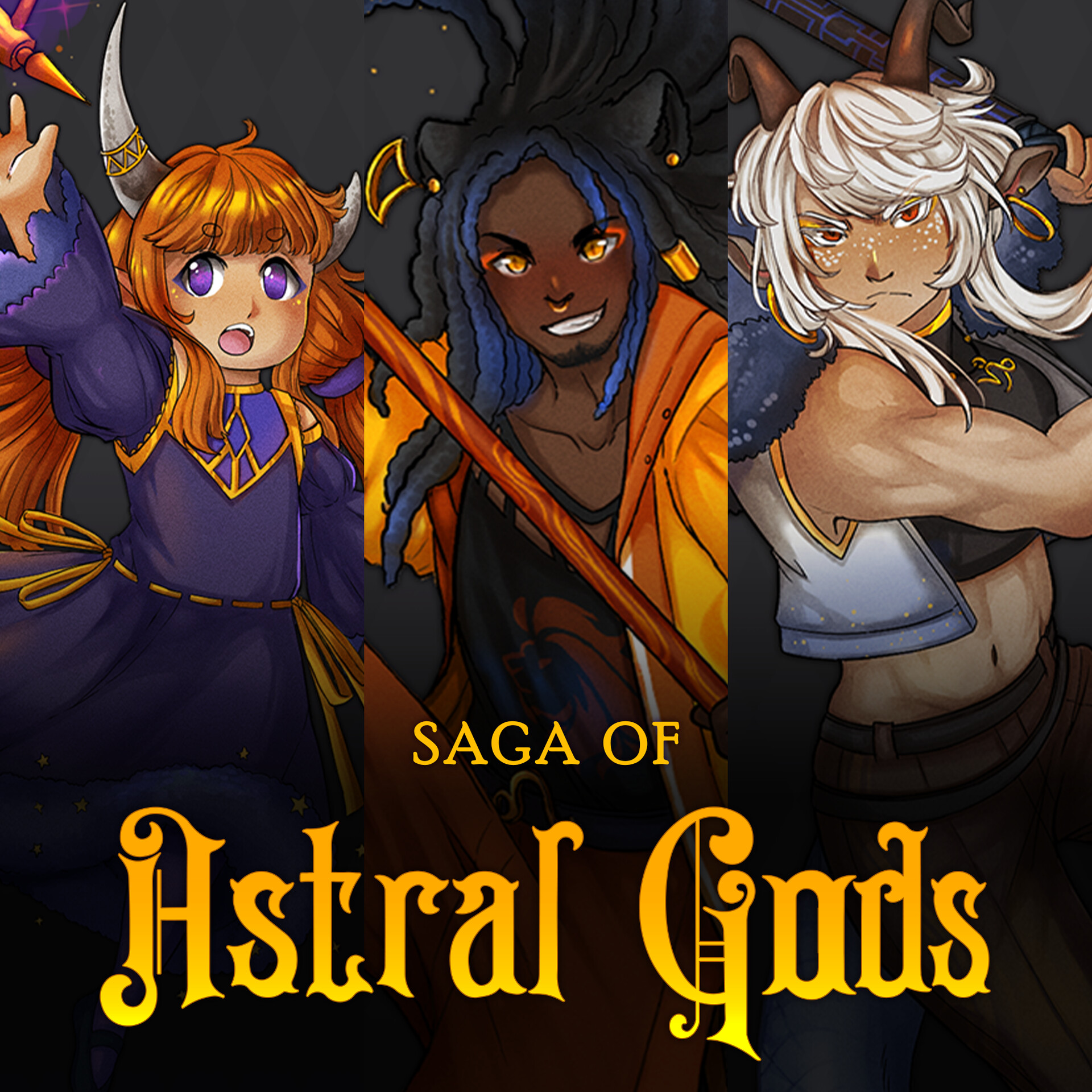 ArtStation - Astral Gods Project