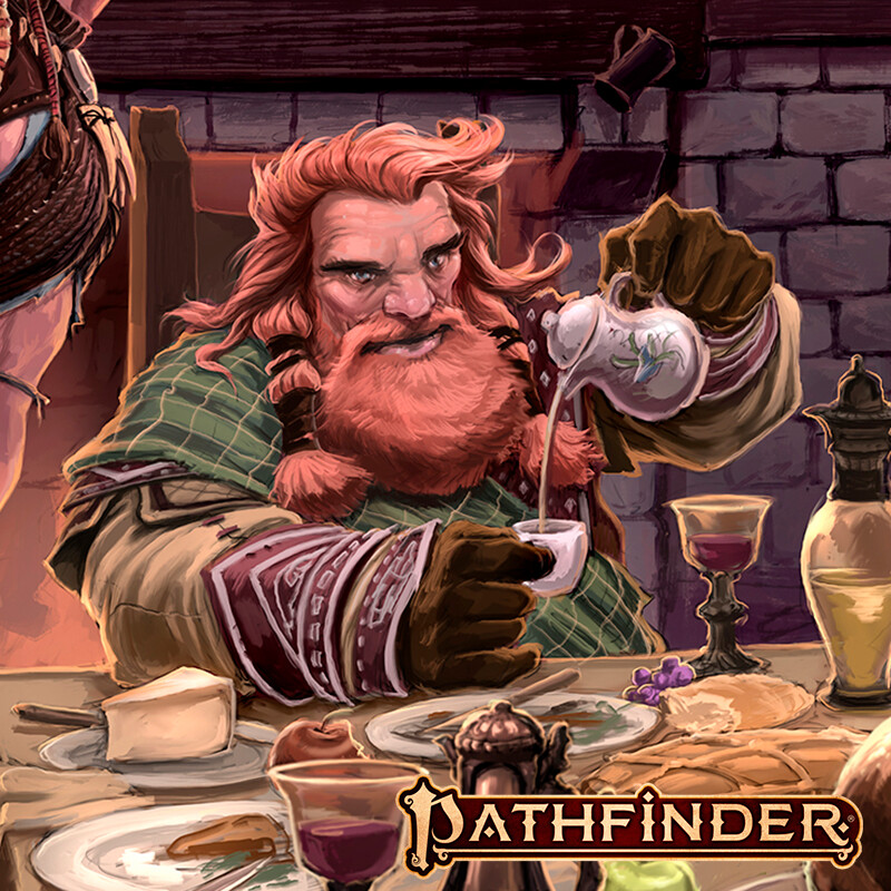 ArtStation - Pathfinder, Kingmaker Adventure Path; Aldori Feast