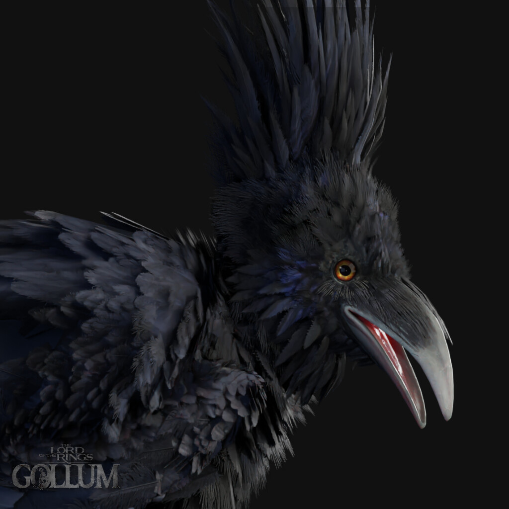 ArtStation - Mordor Bird - The Lord of the Rings: Gollum