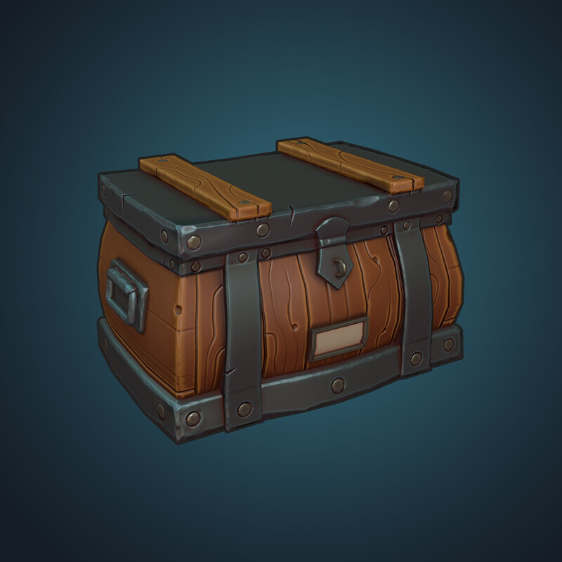 ArtStation - Stylized chest