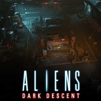 ArtStation - Aliens Dark Descent - Level Art - Dead Hills