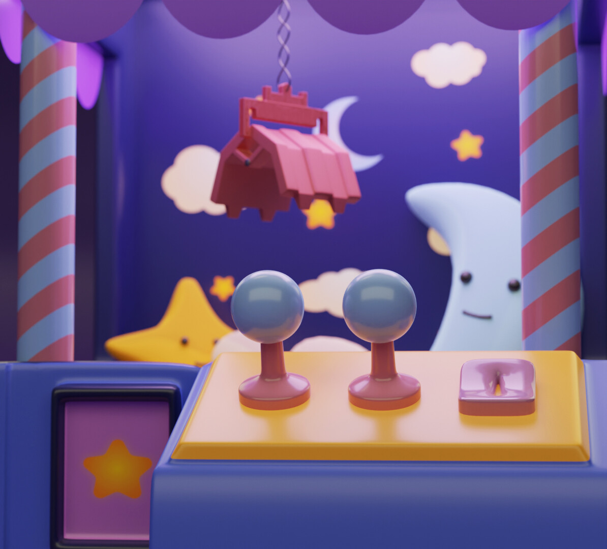 ArtStation - Cute Claw Machines!