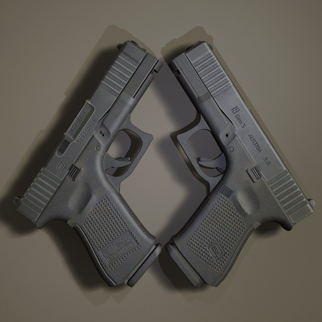 ArtStation - Glock 19 Gen5