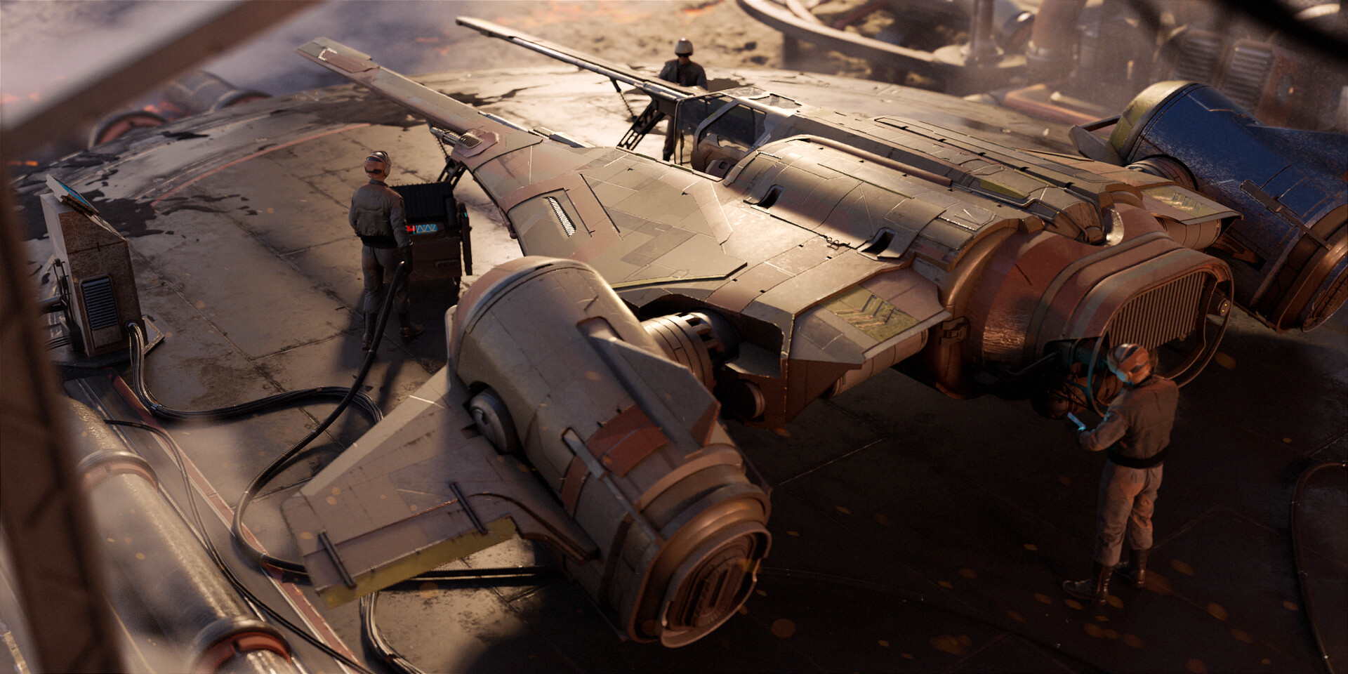 ArtStation - LS01-Ship