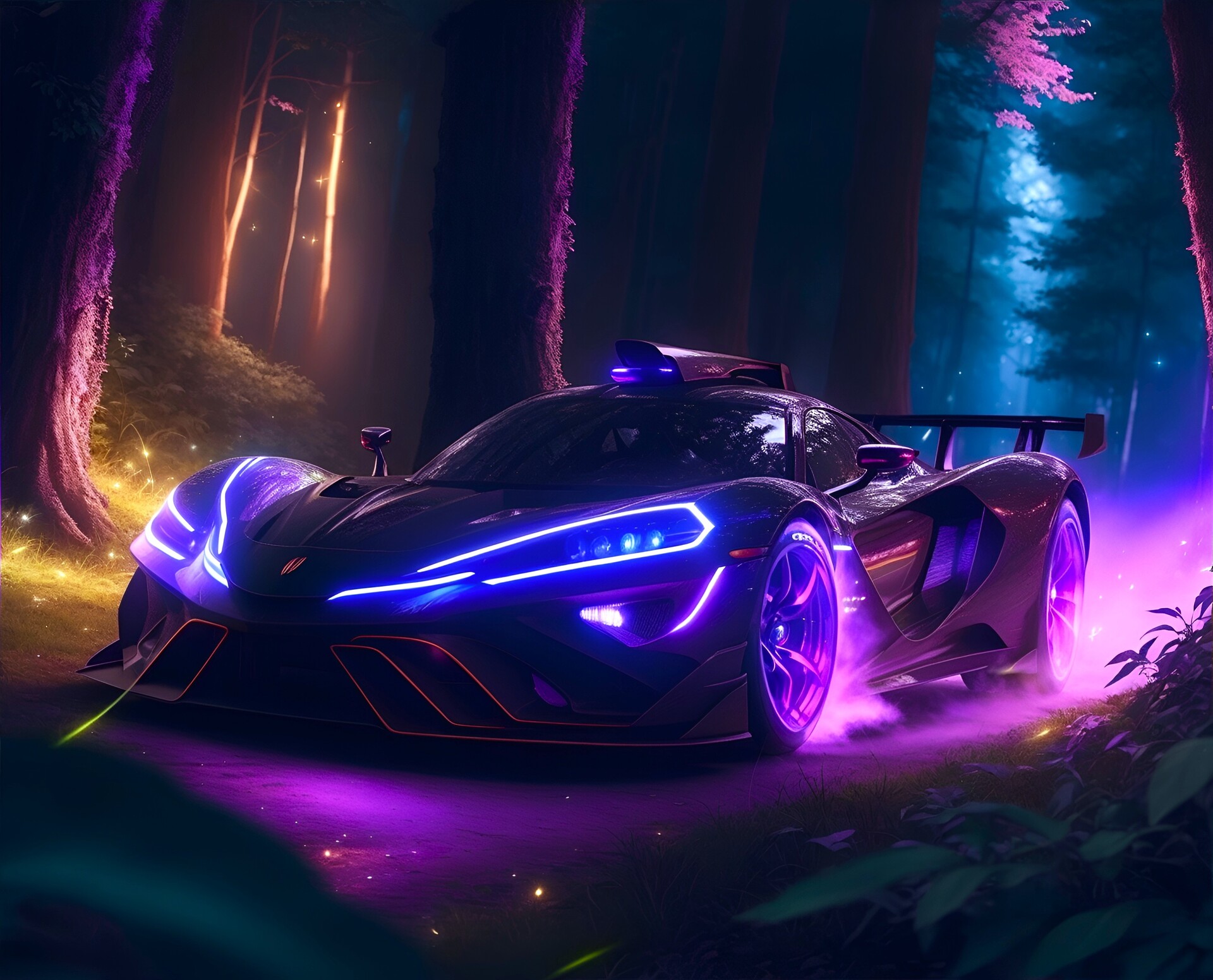 ArtStation - My Car is my Brush for painting on the Canvas🖌️