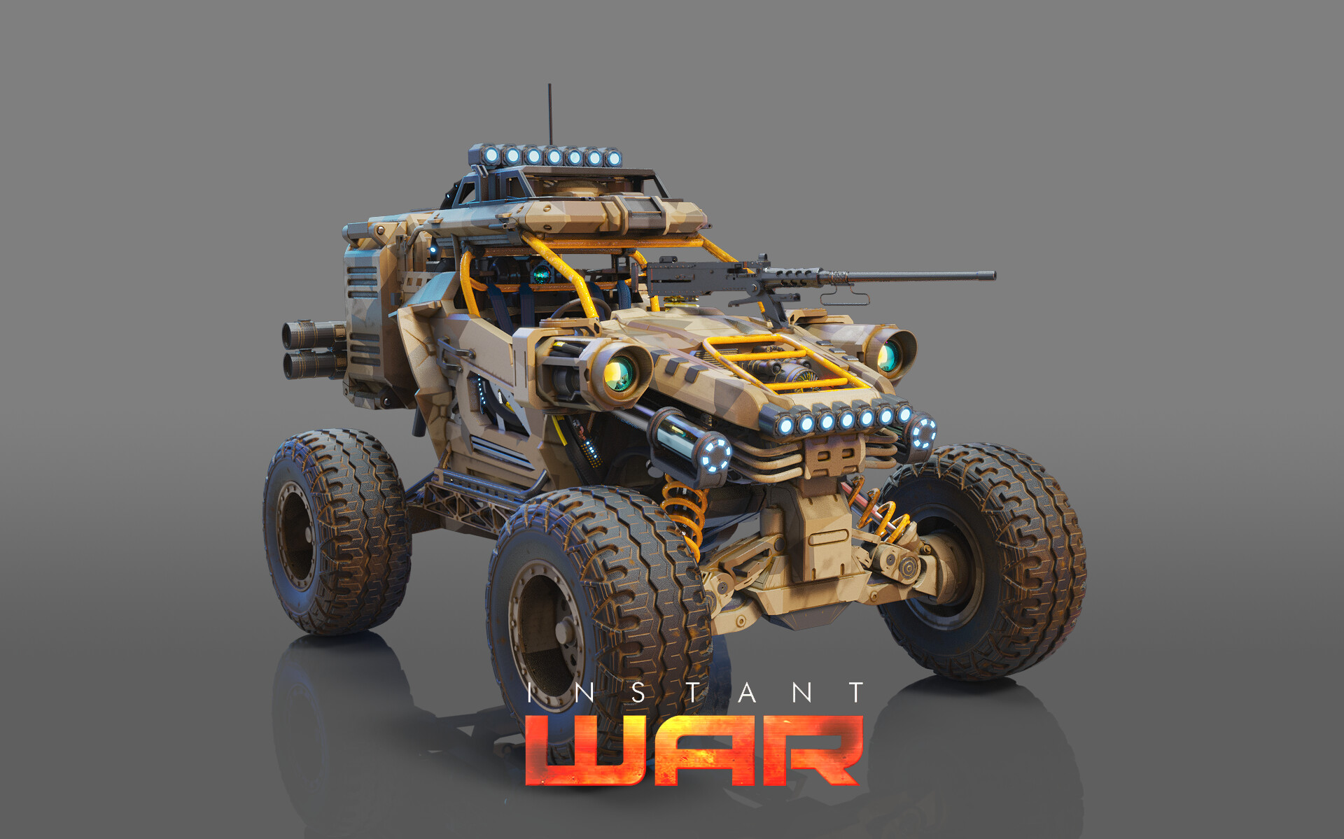 ArtStation - THE GERYON LSV Unit (Instant War)