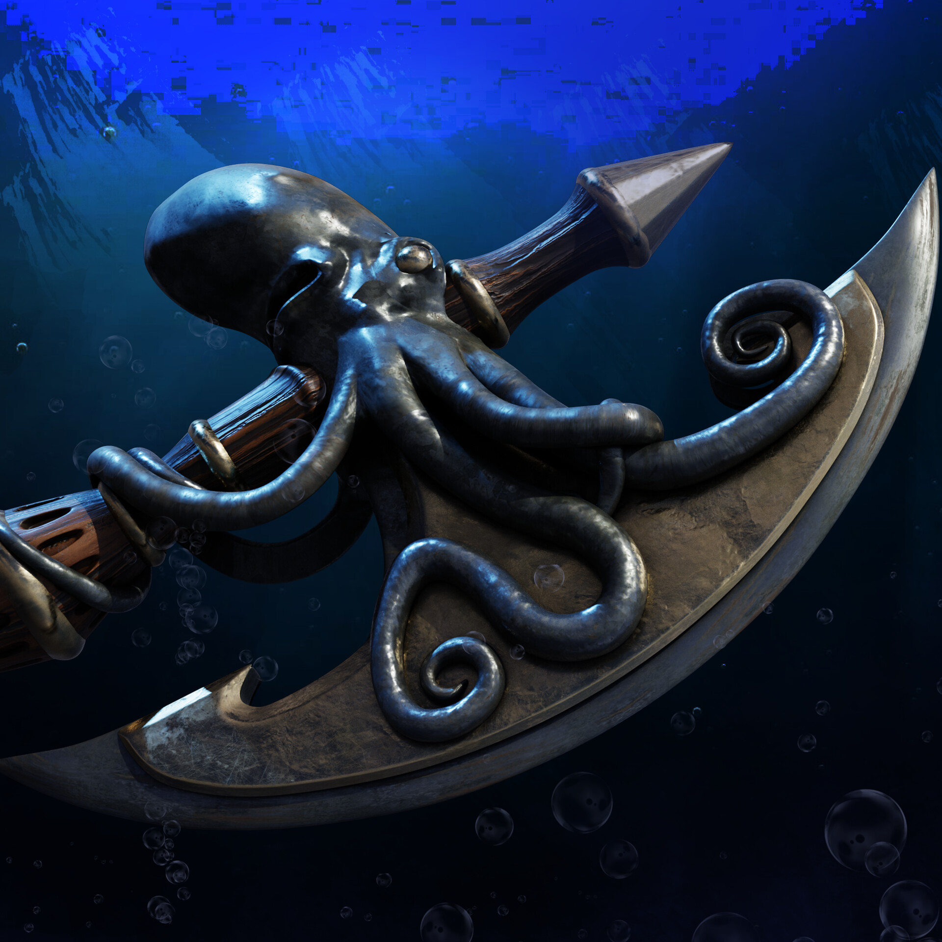 ArtStation - Kraken Axe