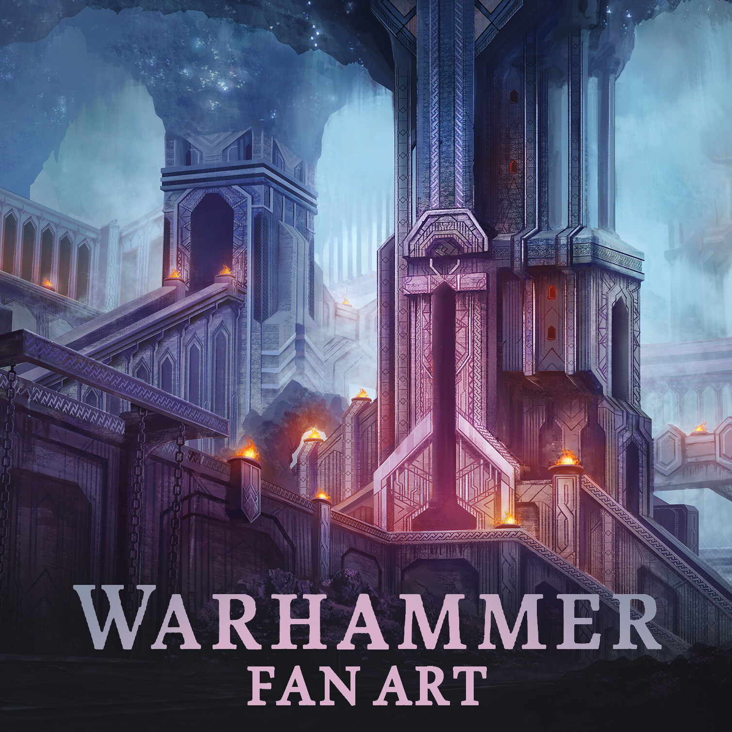 ArtStation - Warhammer Karak Eight Peaks Fan art