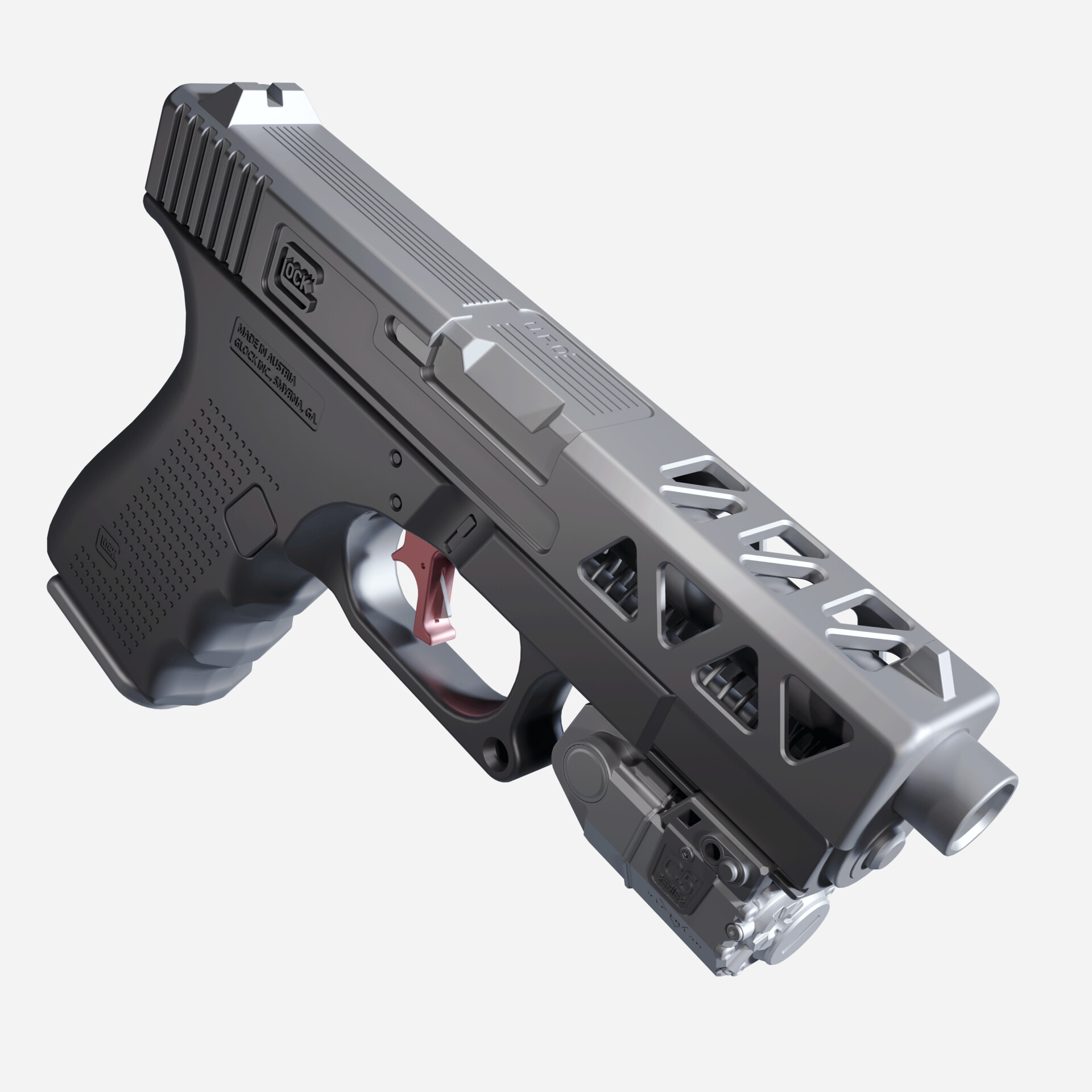 ArtStation - Glock Custom "UFO"