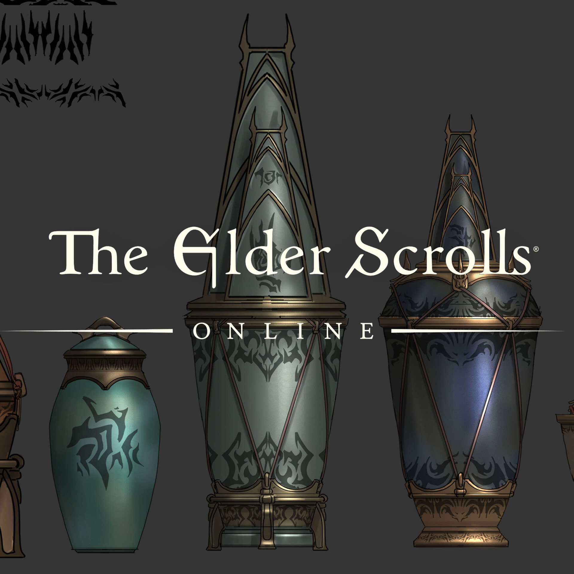 ArtStation - Necrom Urn Designs